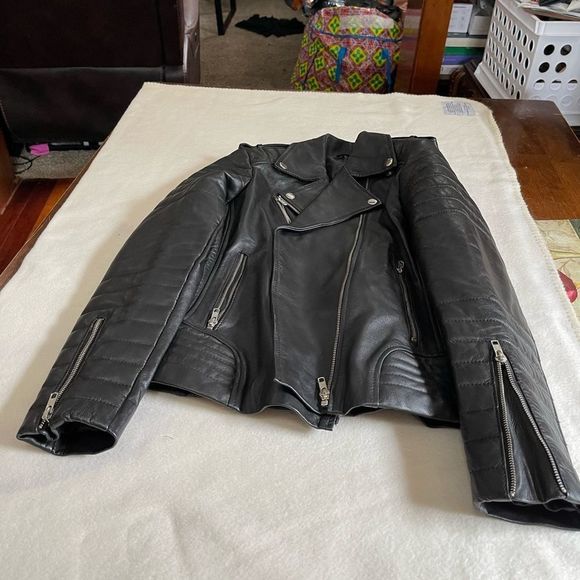 Real Leather | Intimates & Sleepwear | Real Leather Jacketnew Without ...
